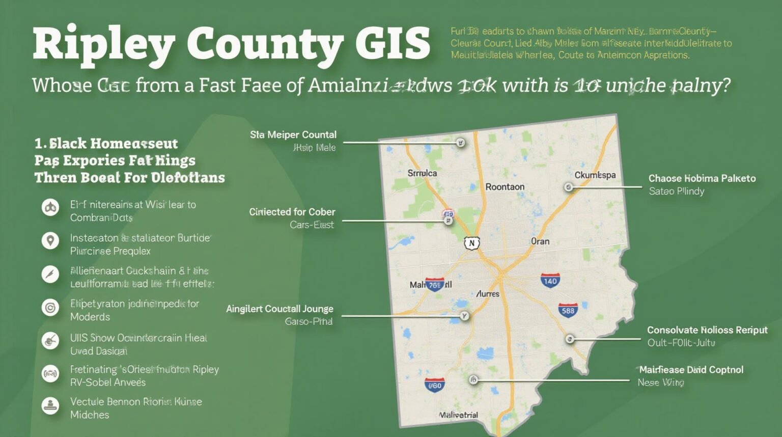 Ripley County GIS: Local Insights at Your Fingertips - TechGEO Mapping